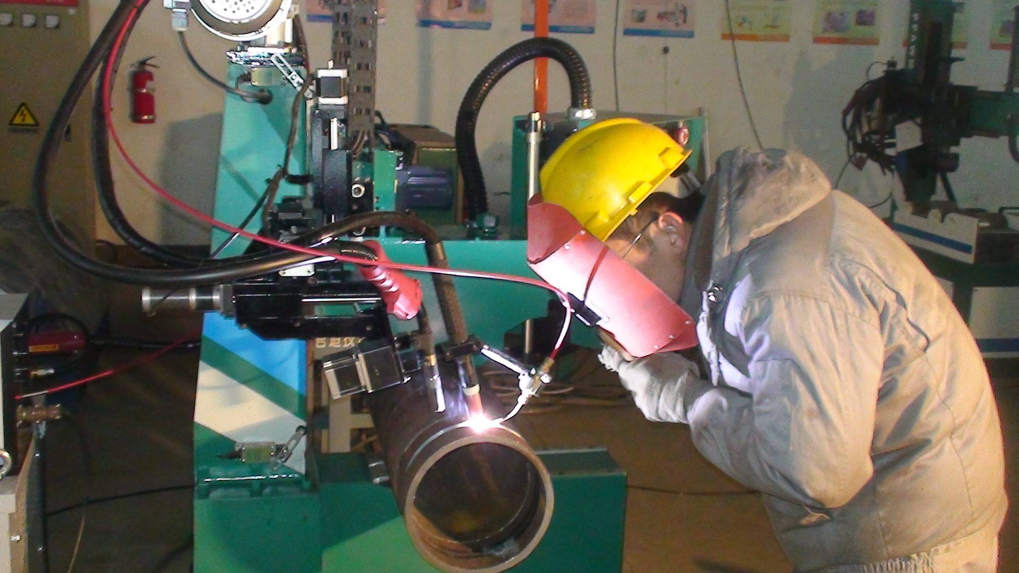 High Frequency Automatic Pipe Welding Machine for Pipe Spool ...